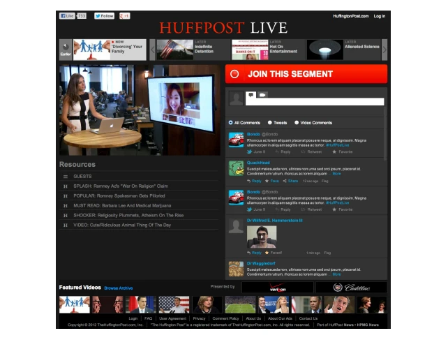 HuffPost Live's Super Social Show Has 27 Million Monthly Video Views ...