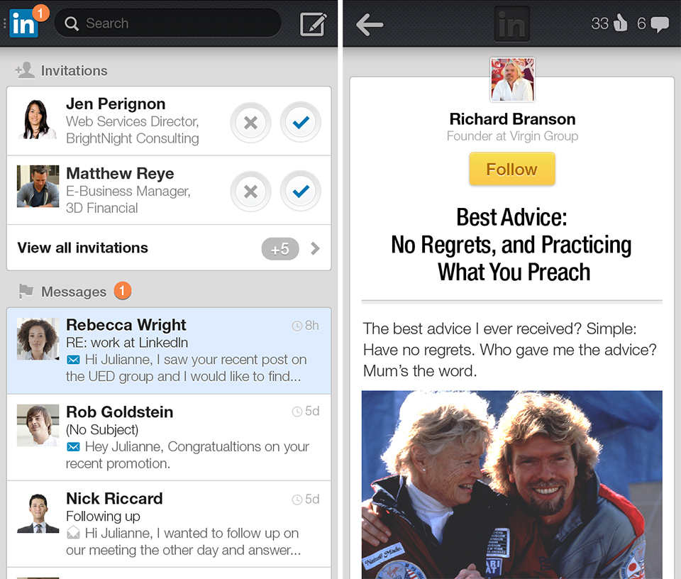 With New App, LinkedIn Makes First Foray Into Advertising On ...