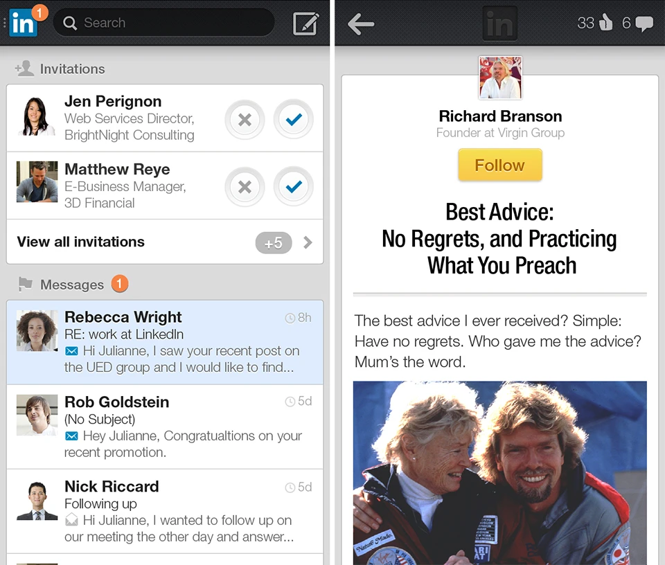 With New App, LinkedIn Makes First Foray Into Advertising On ...