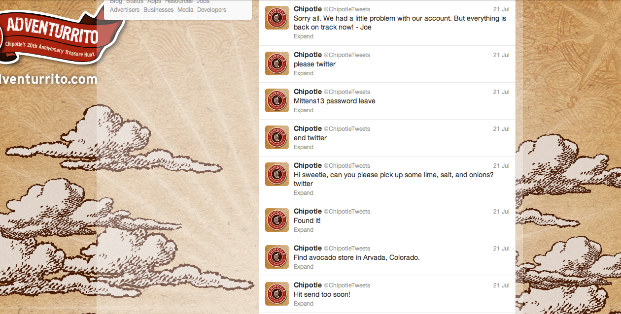 Chipotle Admits To Fake-Hacking Its Twitter Feed - Fast Company
