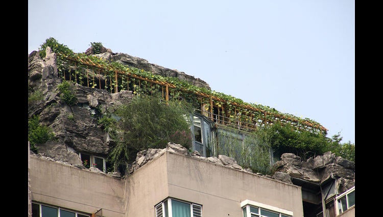 A Fake Mountain On Top Of A Chinese Skyscaper-Why Not? - Fast Company