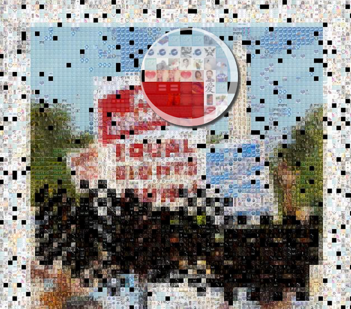 USPS Reveals Commemorative Civil Rights Stamp With Thousands of Profile ...