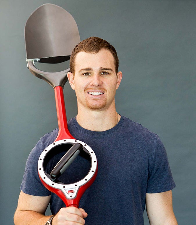 Kickstarting: A Revolutionary Shovel Design That Won't Break Your Back ...