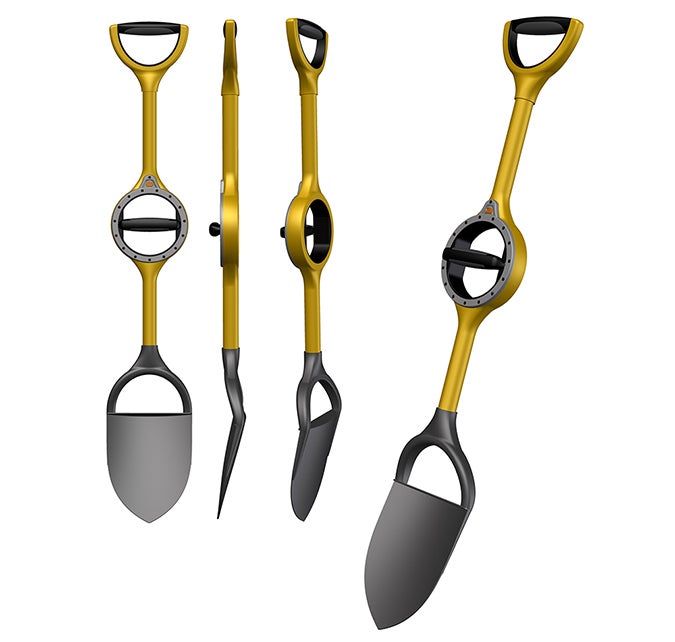 Kickstarting: A Revolutionary Shovel Design That Won't Break Your Back ...
