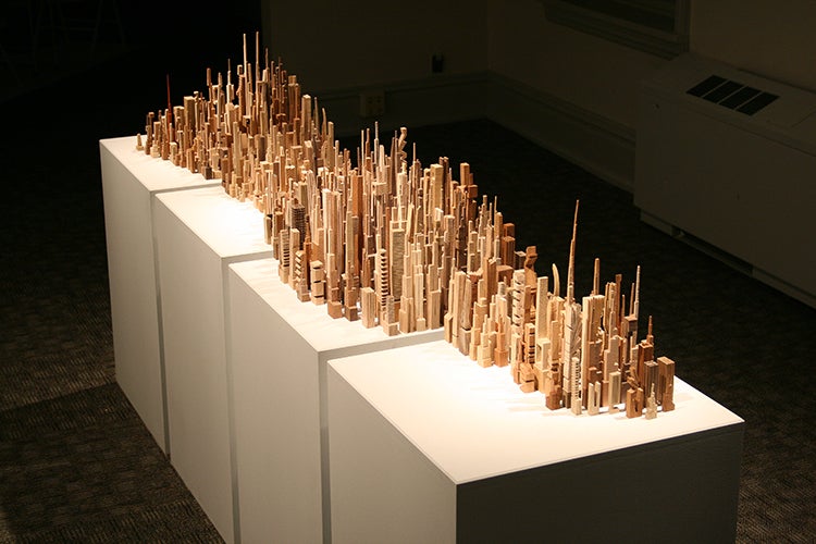 Awesome, Imaginary Cities Carved Out Of Wood - Fast Company