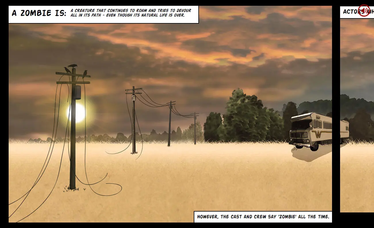 Get Zombified With This Interactive Motion Comic - Fast Company