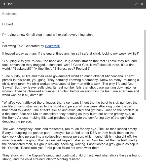 ScareMail Gets The NSA's Attention By Mixing Some Terrorism Into Your ...