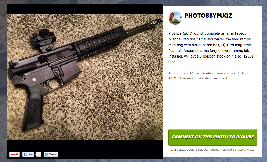 Look At All These Guns People Are Selling On Instagram - Fast Company