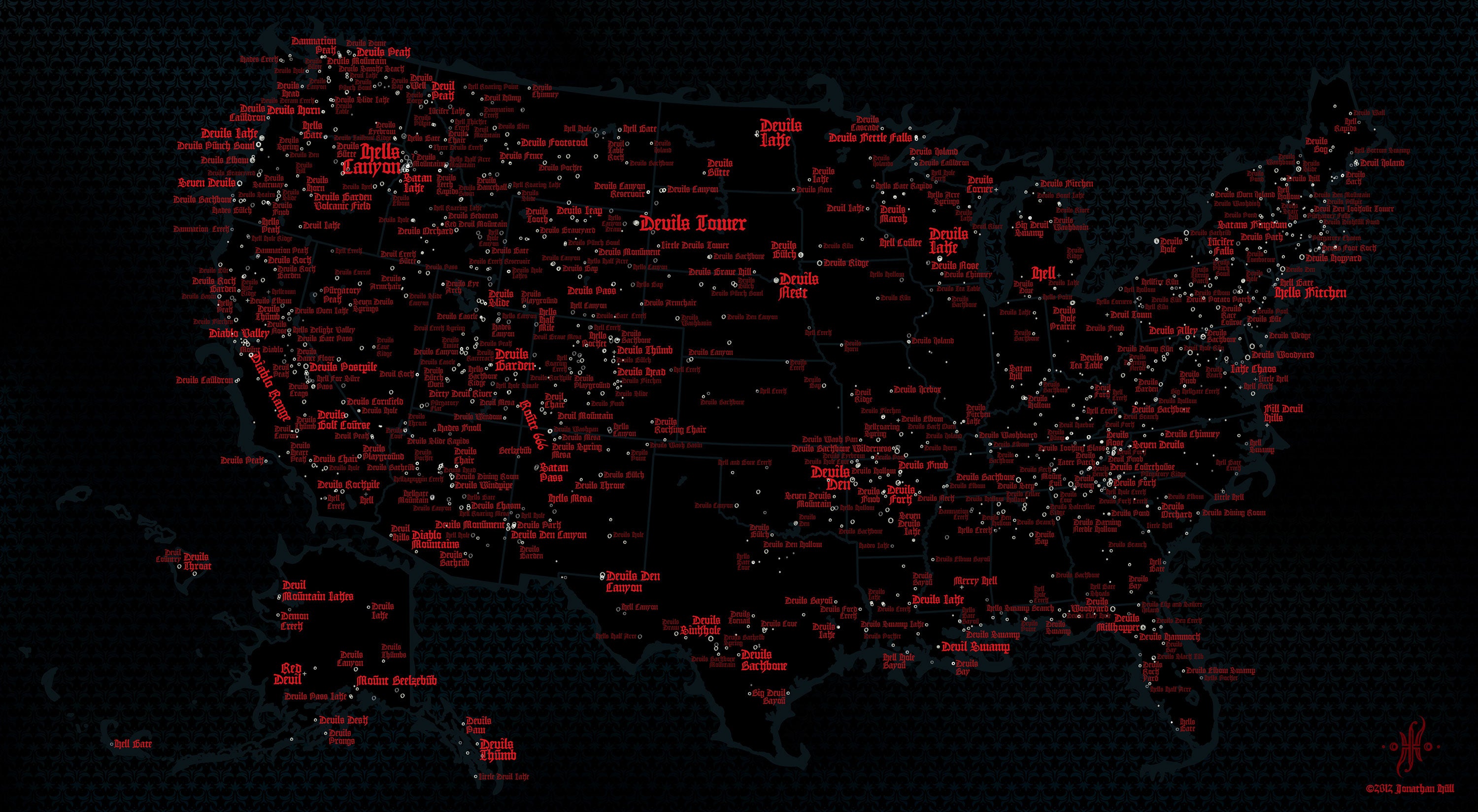 Infographic: A Map Of Hell On Earth - Fast Company