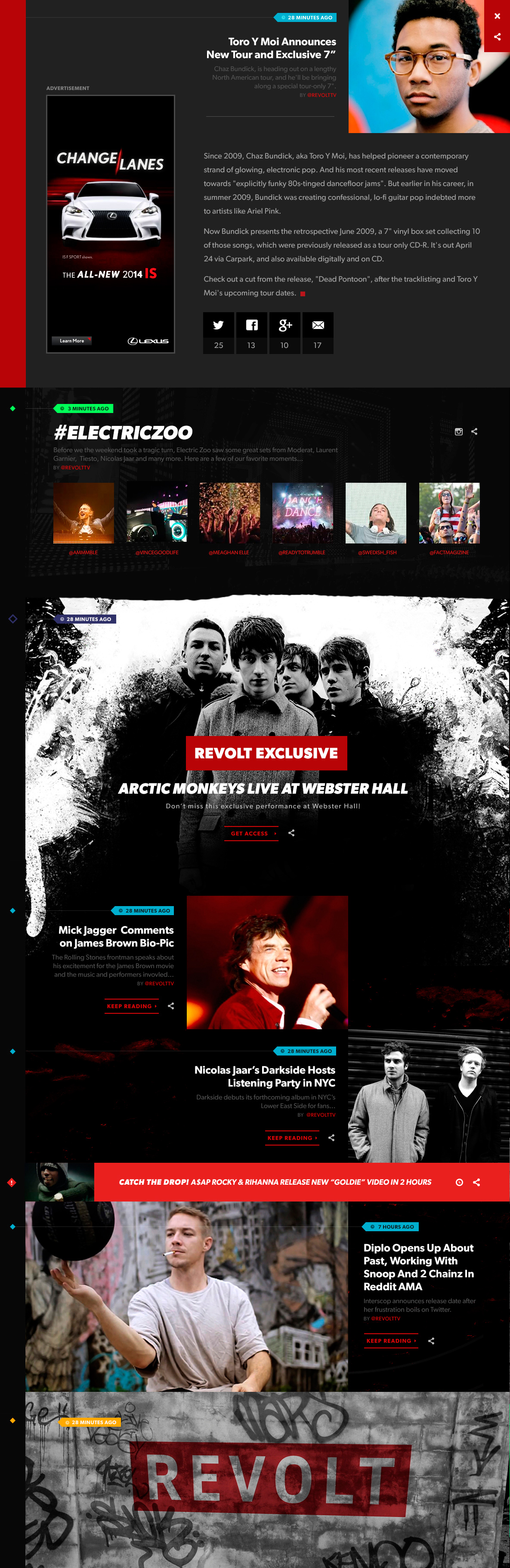 Sean Combs Unveils Revolt.TV, The Mobile "MTV For Millennials" - Fast ...