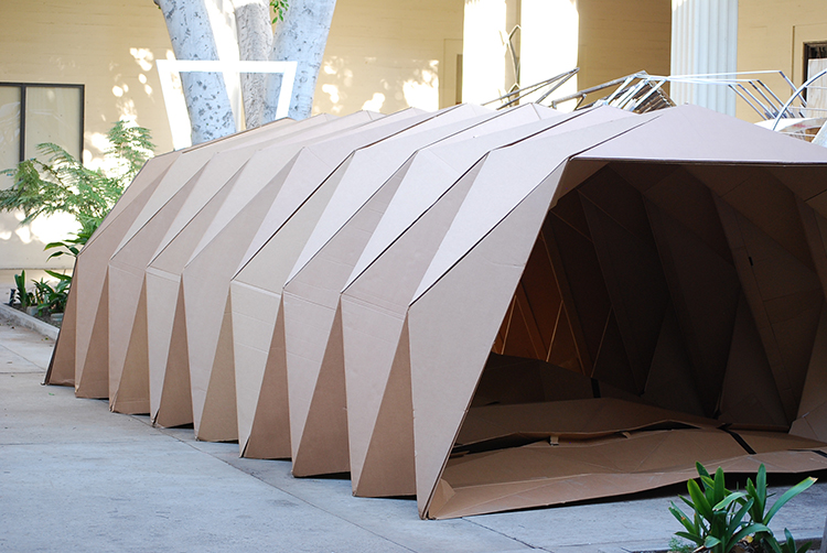 Origami-Inspired Cardboard Homeless Shelters, To Help People Get Off ...
