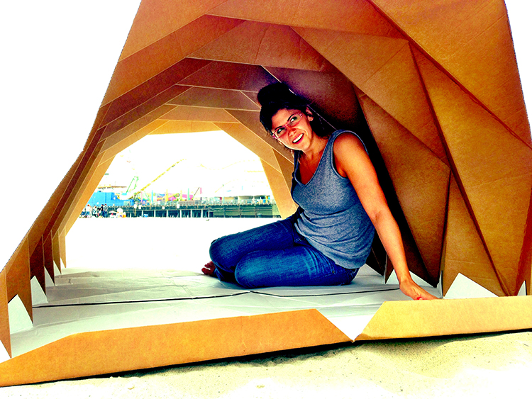 Origami-Inspired Cardboard Homeless Shelters, To Help People Get Off ...