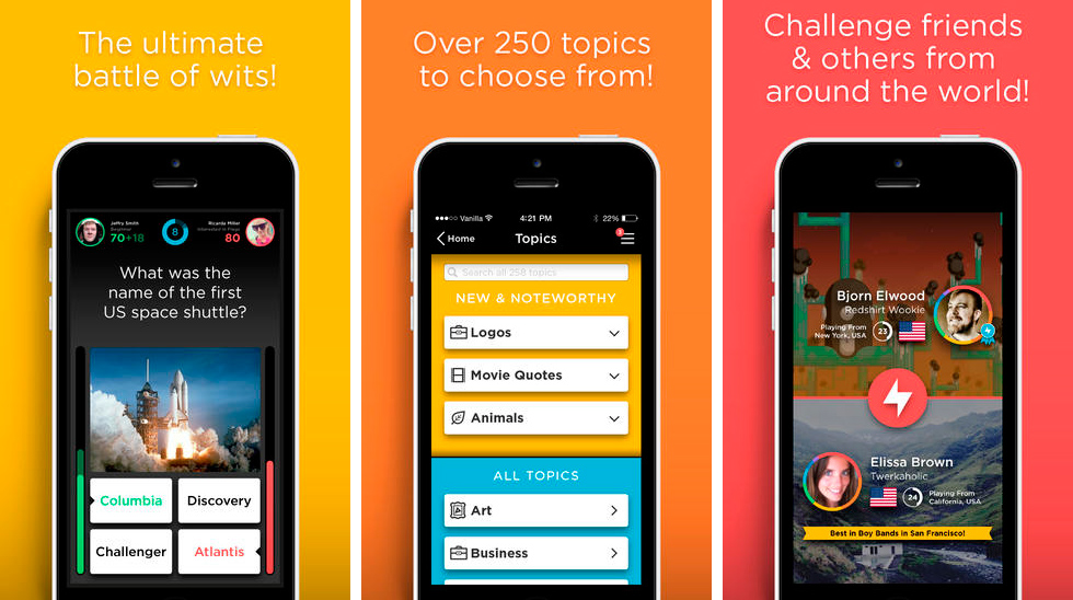 Rocketing To 1.5M Users, QuizUp's Addictive Trivia App Raises $2M ...