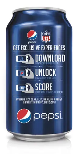 Hey Super Bowl Fans, Ready For Some Blipping? 20 Million Pepsi Cans ...
