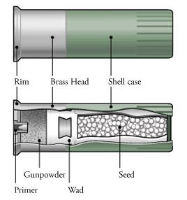 A Shotgun Shell For Blasting Flower Seeds Into Your Garden - Fast Company