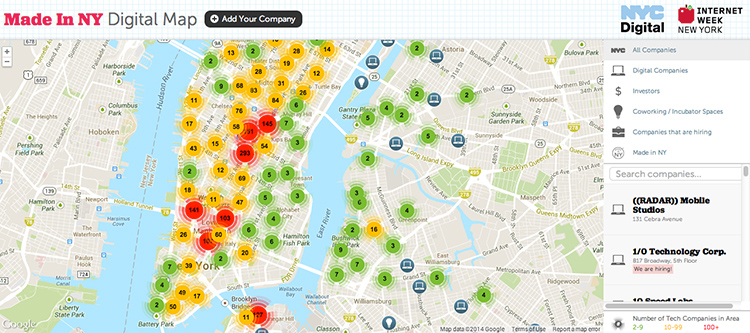 A Handy Guide To NYC's Tech Scene - Fast Company