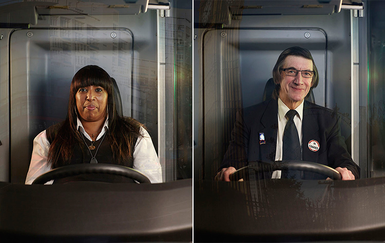 Heartwarming Portraits Of Bus Drivers - Fast Company