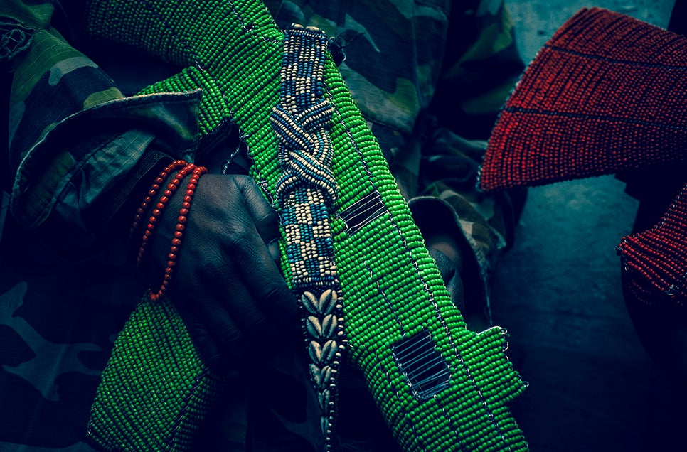 An AK-47 Built From Beads - Fast Company