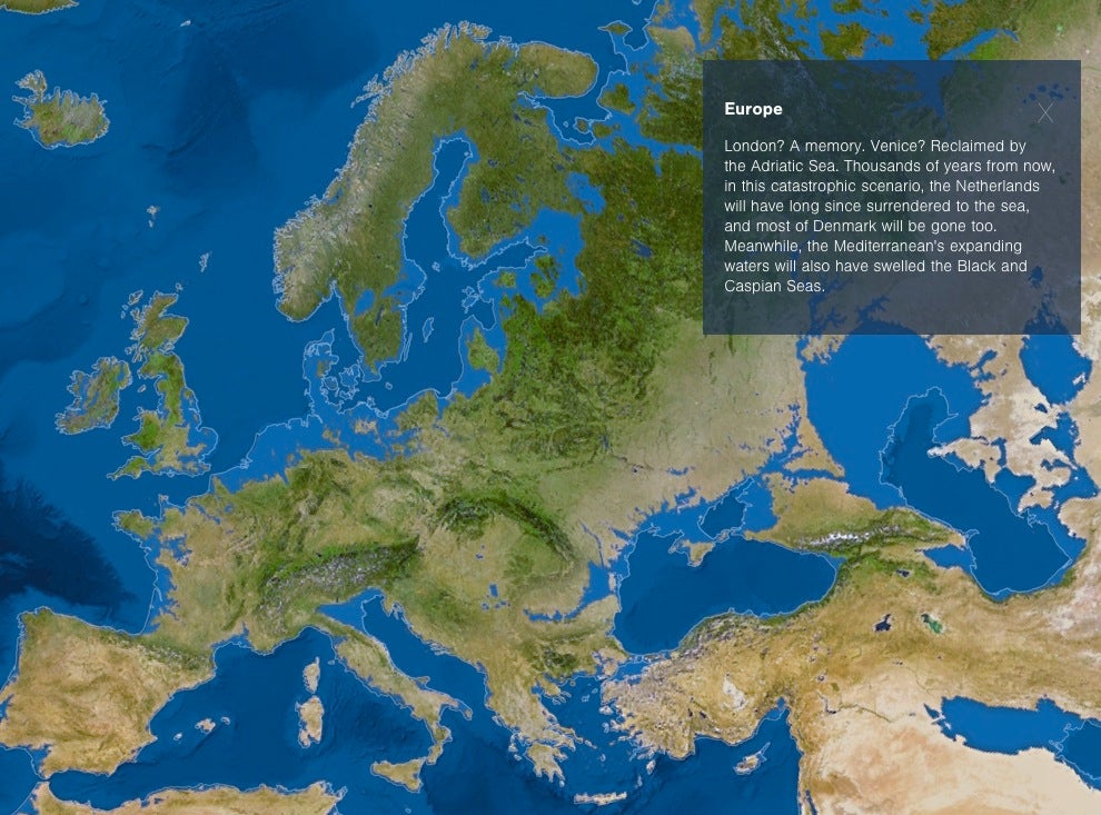 Here's What The Earth Would Look Like Without Ice - Fast Company