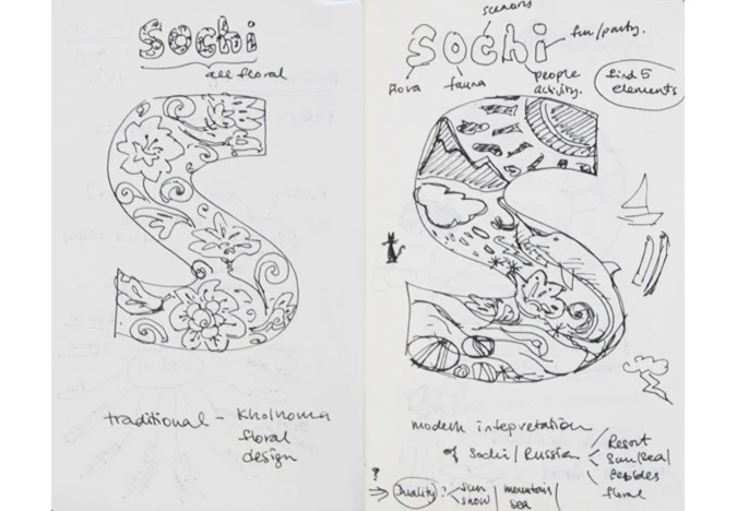 Behind The Minimal Look Of The 2014 Olympics Logo