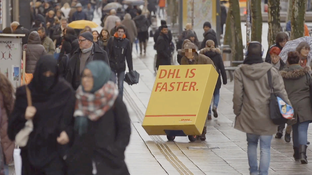DHL Pranks Competition By Turning Their Deliveries Into DHL Ads - Fast ...