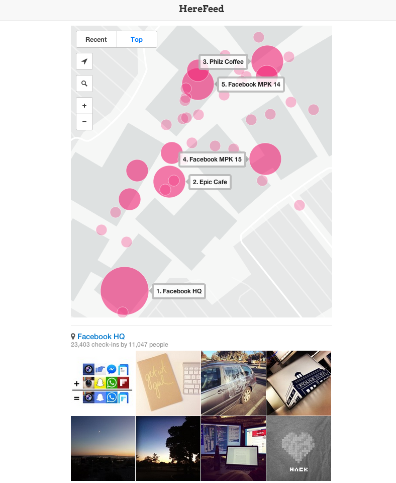 HereFeed: A Real-Time Heatmap Of Instagram Photos - Fast Company