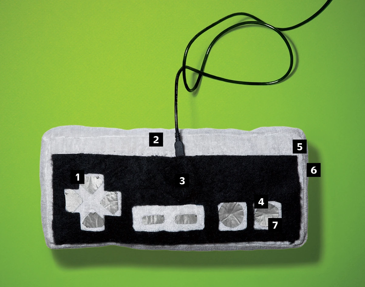 Make Your Own Plush Game Controller - Fast Company