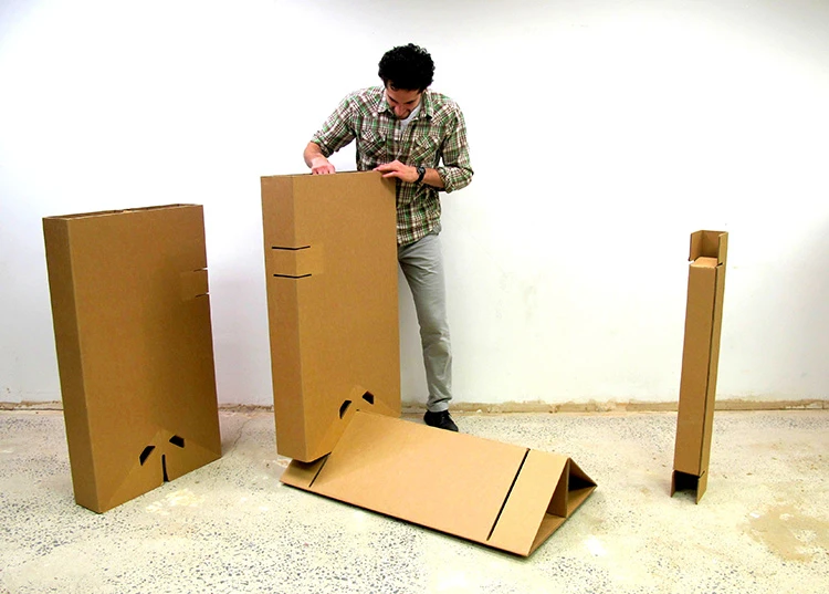 This Cheap, Strong Cardboard Standing Desk Will Let You Ditch Your ...