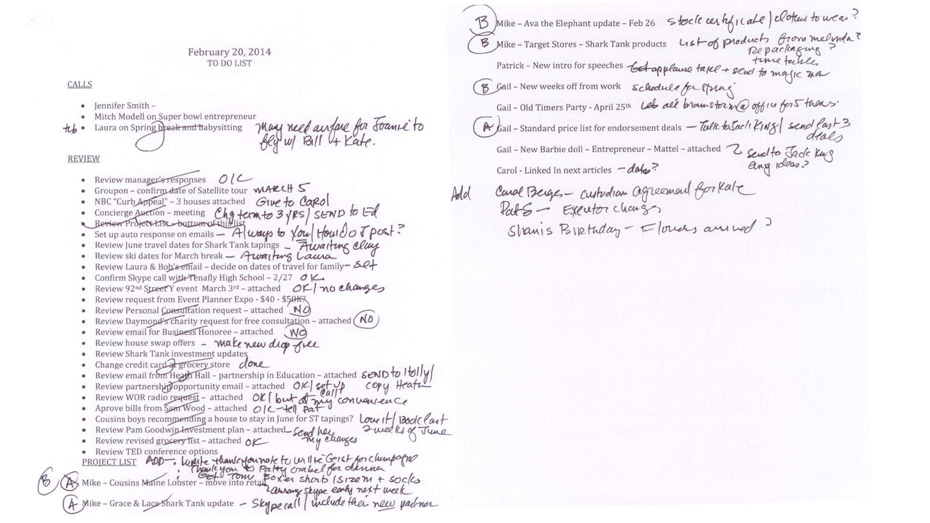 What Successful Leaders' To-Do Lists Look Like - Fast Company