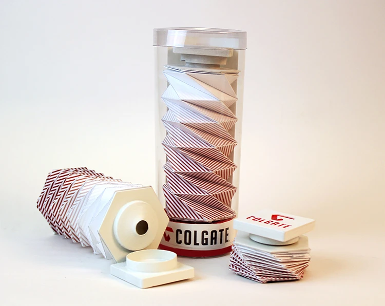 This Origami Toothpaste Tube Squeezes Out Every Last Drop - Fast Company