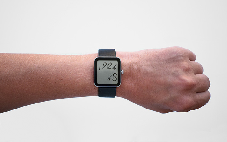 Digital Clocks Updated With An Elegant Script Typeface - Fast Company