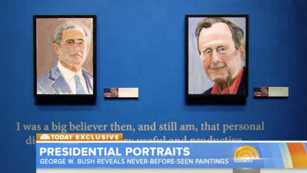 See George W. Bush's Portraits Of World Leaders, And Cats, Revealed ...