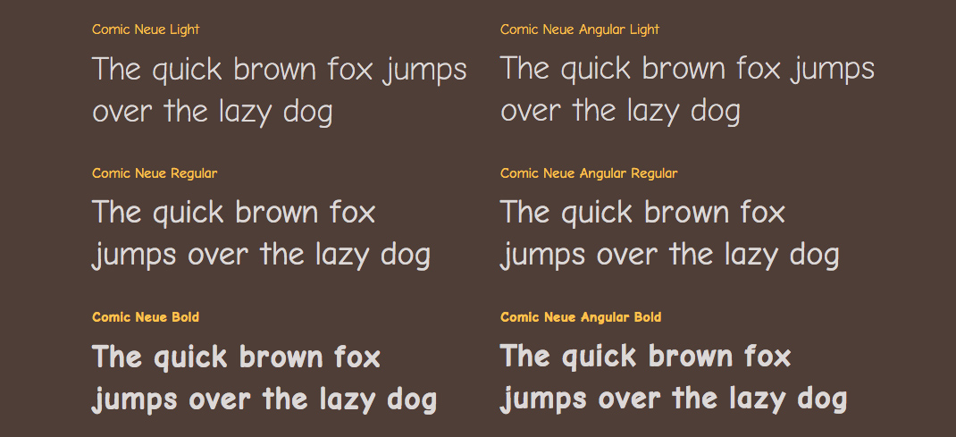 Comic Sans Gets A Makeover - Fast Company