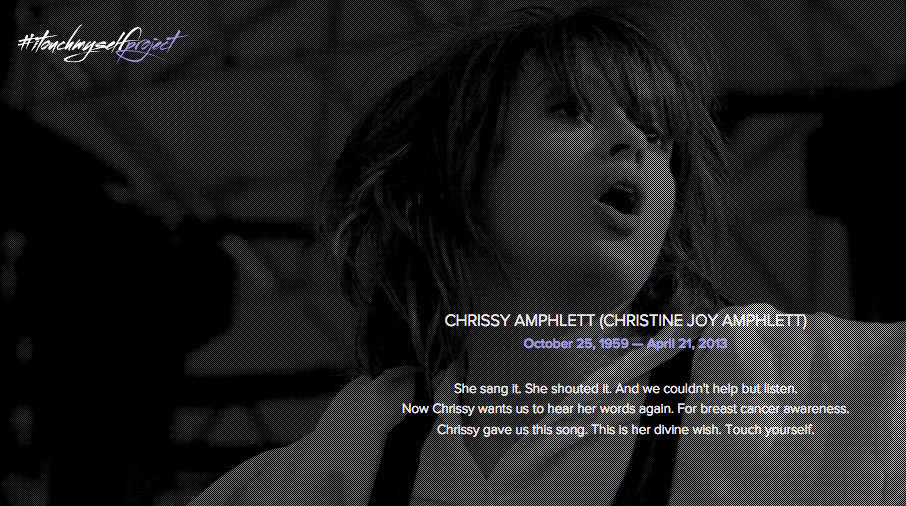 The "I Touch Myself Project" Reworks a Familiar Tune Into a Breast ...