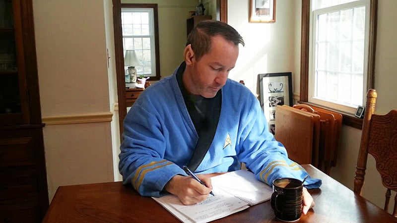 How My Star Trek Bath Robe Helps Me Voyage To The Final Frontier Of ...