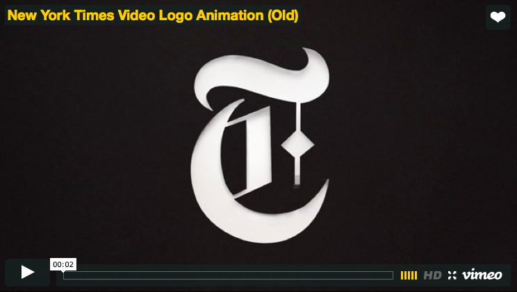 The New York Times Logo Gets A Clever Revamp - Fast Company