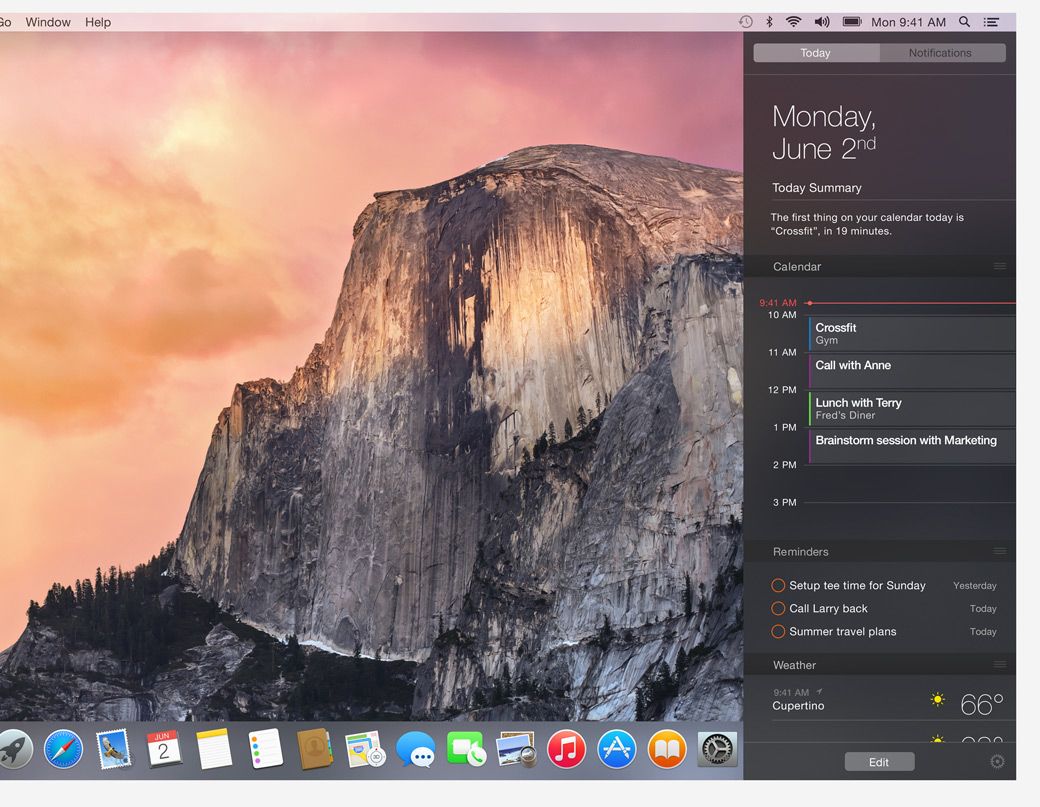 The Key Design Features Of Apple's New OS X - Fast Company