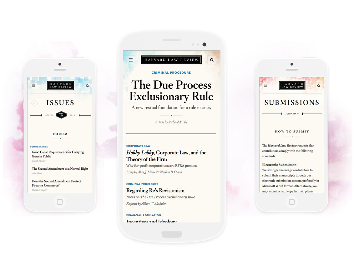 The Harvard Law Review Gets Updated For The Age Of #Longreads - Fast Company