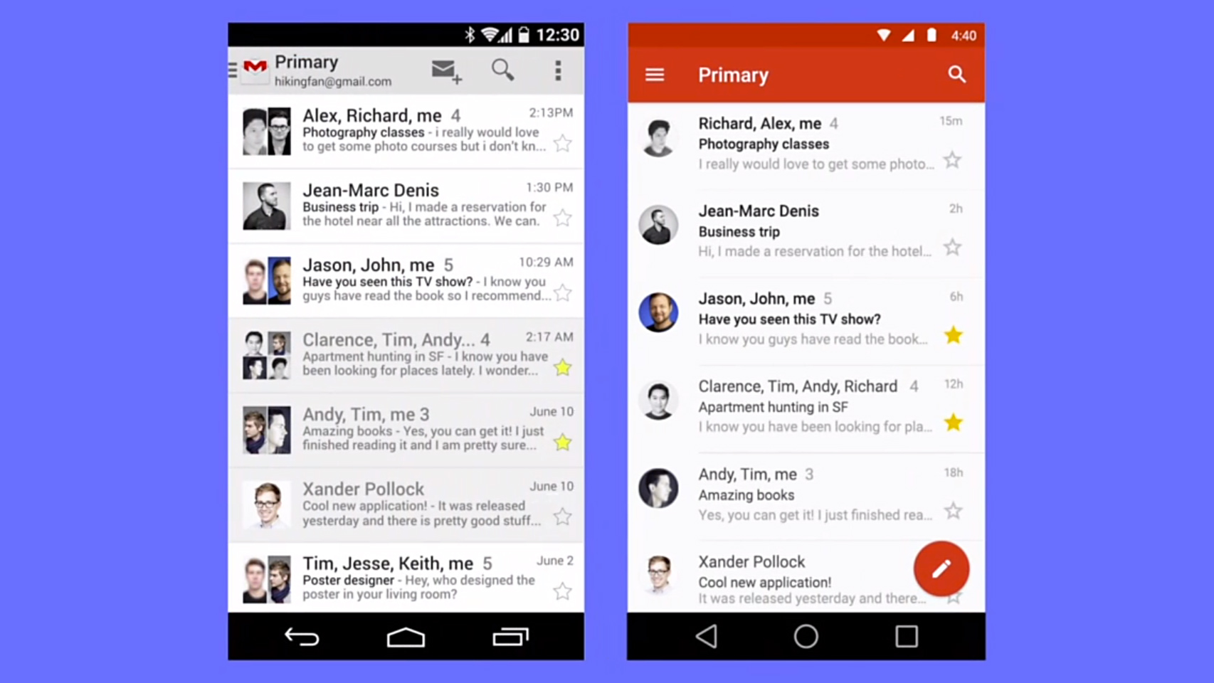 Android L, Smartwatches, And Material Design: The Best Of Google's I/O ...