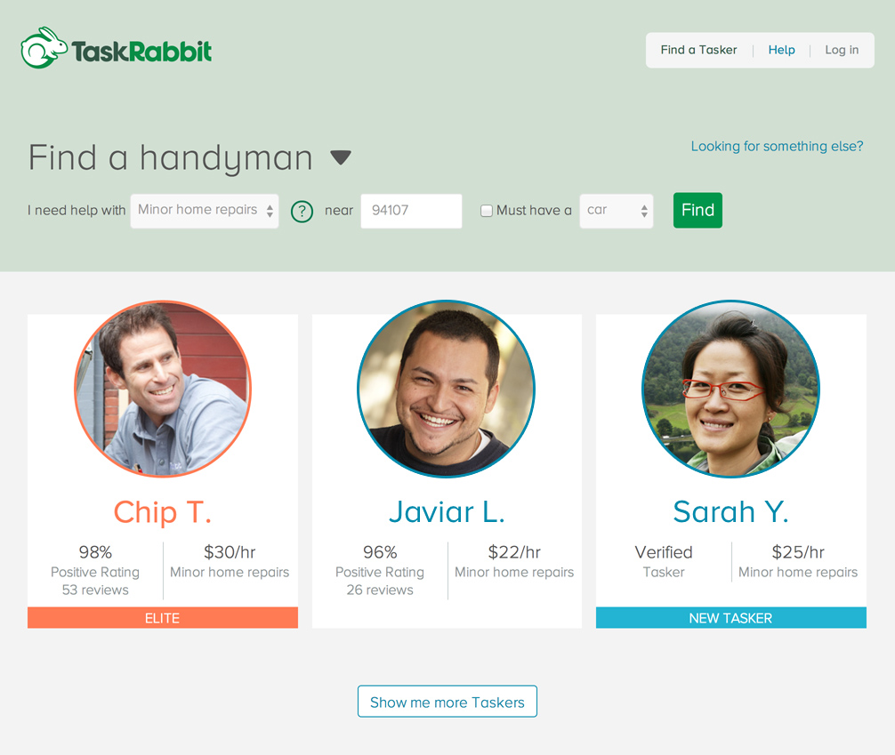 TaskRabbit Unveils Its New Look - Fast Company