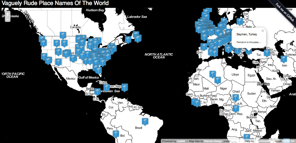 The World's Smuttiest Places, Mapped - Fast Company
