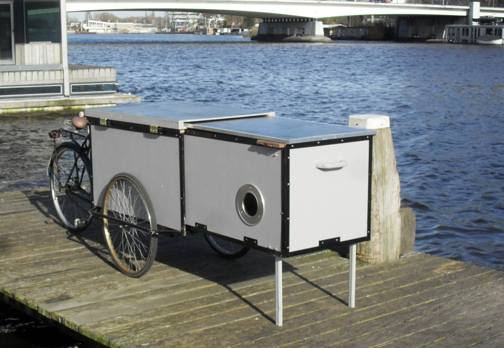 This Cargo Bike Hides A Tiny Homeless Shelter - Fast Company