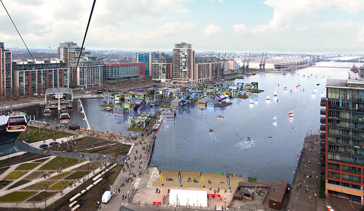 London Is Planning Its First Floating Village To Make Room For More ...