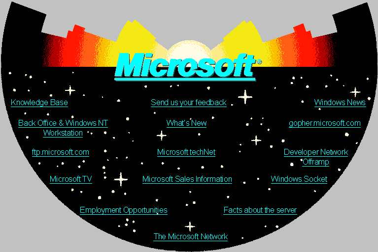 Microsoft Relaunches Its Original 1994 Site On The Web - Fast Company