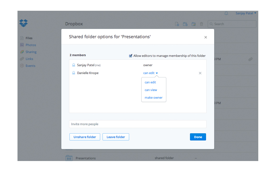 Dropbox Gives Pro Users More Control Over Shared Files - Fast Company