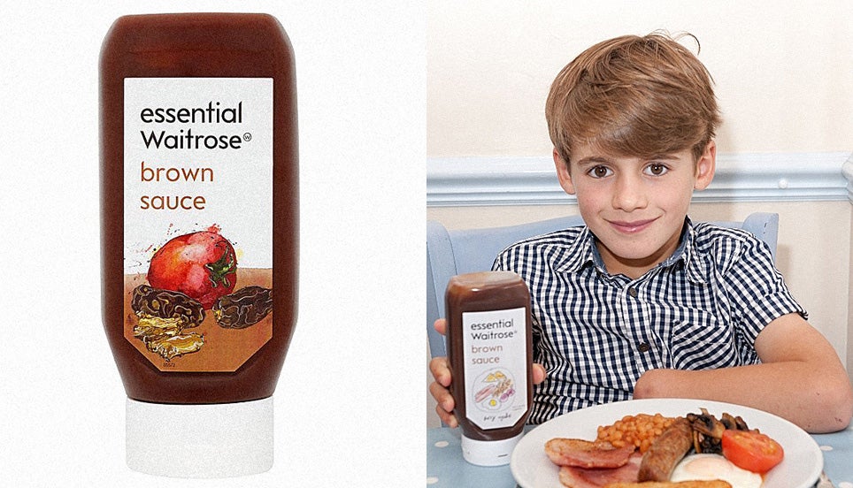 7-Year-Old Redesigns Sauce Label To Look Less Like It Contains Cat Poop ...