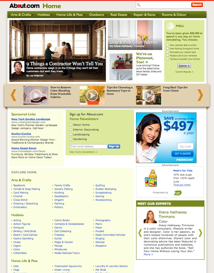 The Most Popular Website That You Can't Remember Visiting: About.com ...