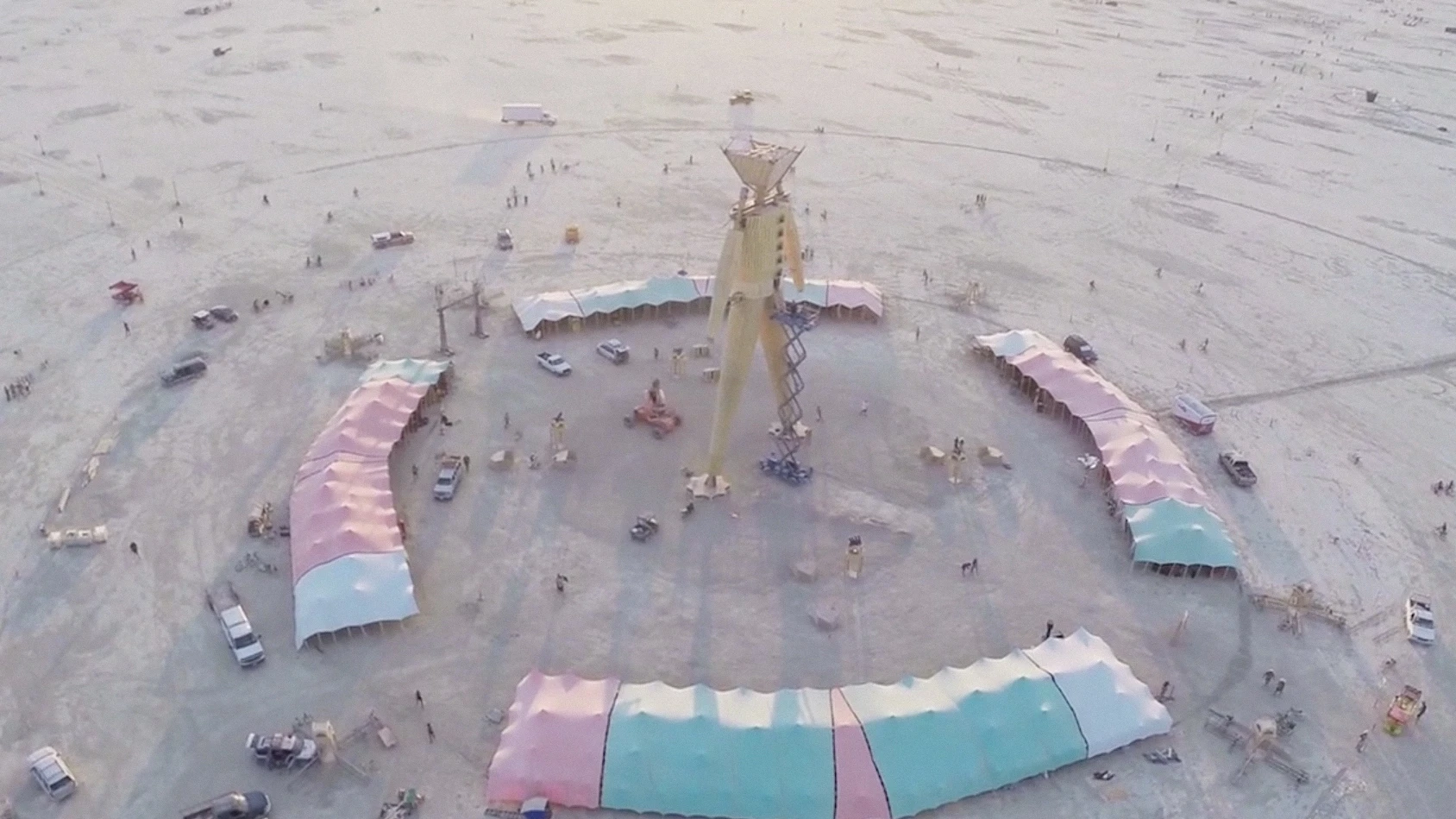 Get A Drone's-Eye-View Of Burning Man To See Why It's Such A Life ...