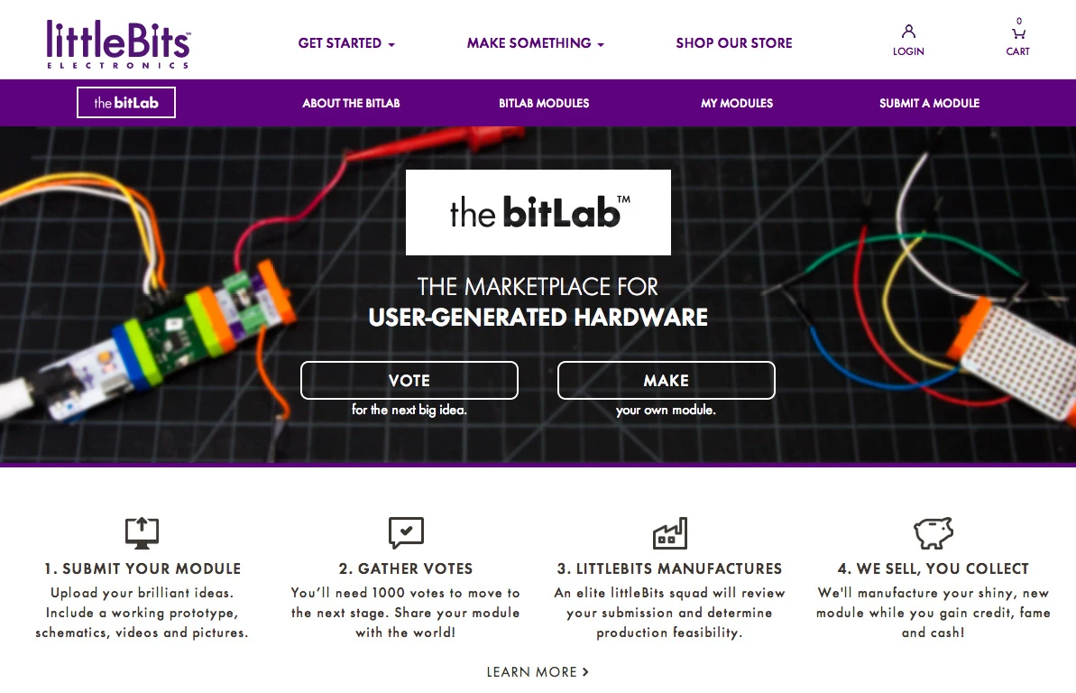 With BitLab, LittleBits Wants To Become The App Store For Hardware ...