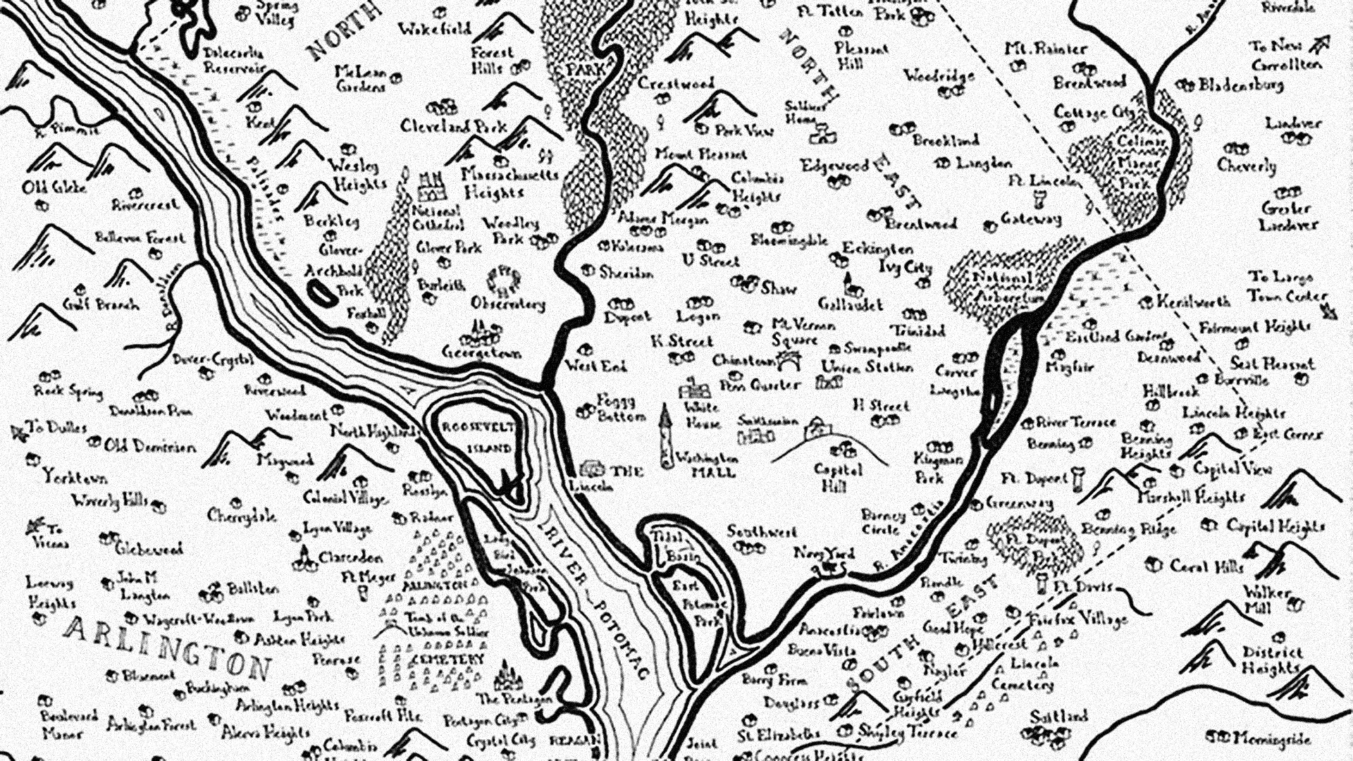 These Tolkien-Esque Maps Turn American Cities Into Fantasy Realms ...